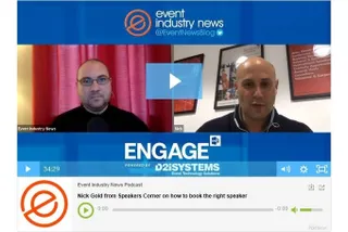 Nick Gold on the Event Industry News Podcast | Speakers Corner